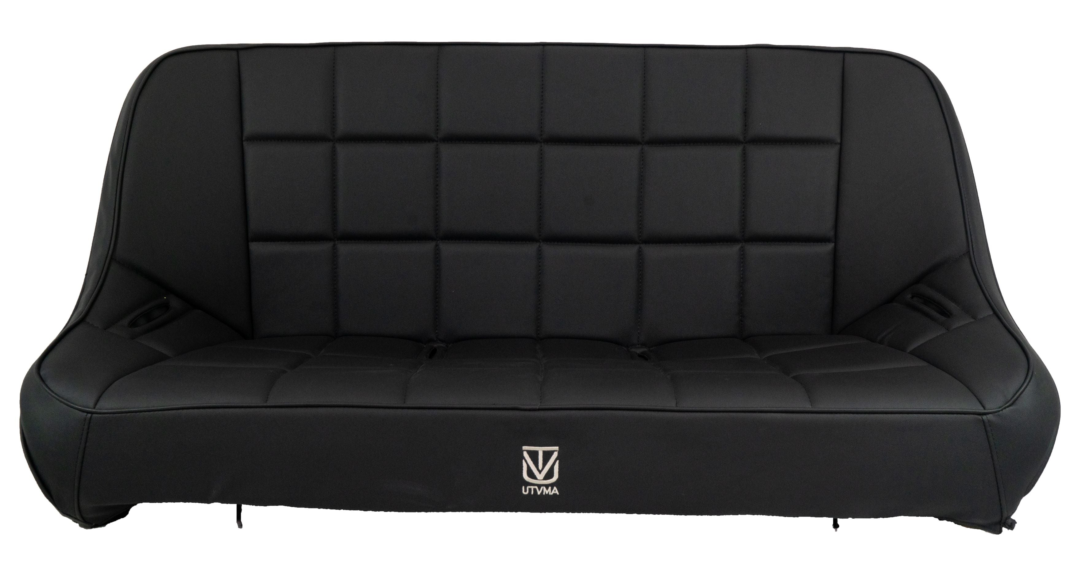52-inch Universal Black Vinyl Bench Seat | UTVMA – UTV Accessories