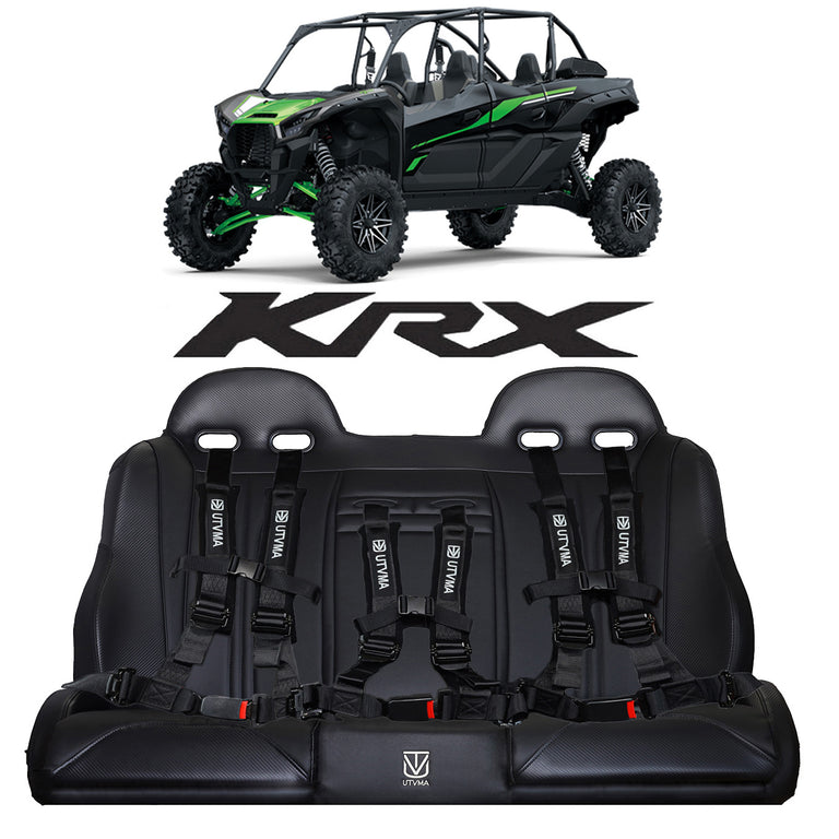 KRX 1000 4 Rear Bench Seat with Harnesses (2023-2024) – UTV Mountain Accessories