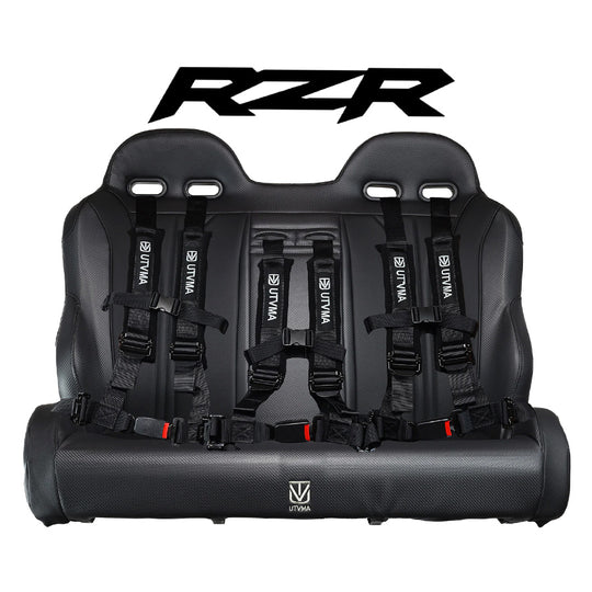 RZR 900/800 Rear Bench Seat W Harnesses (2010-2014) – UTV Accessories