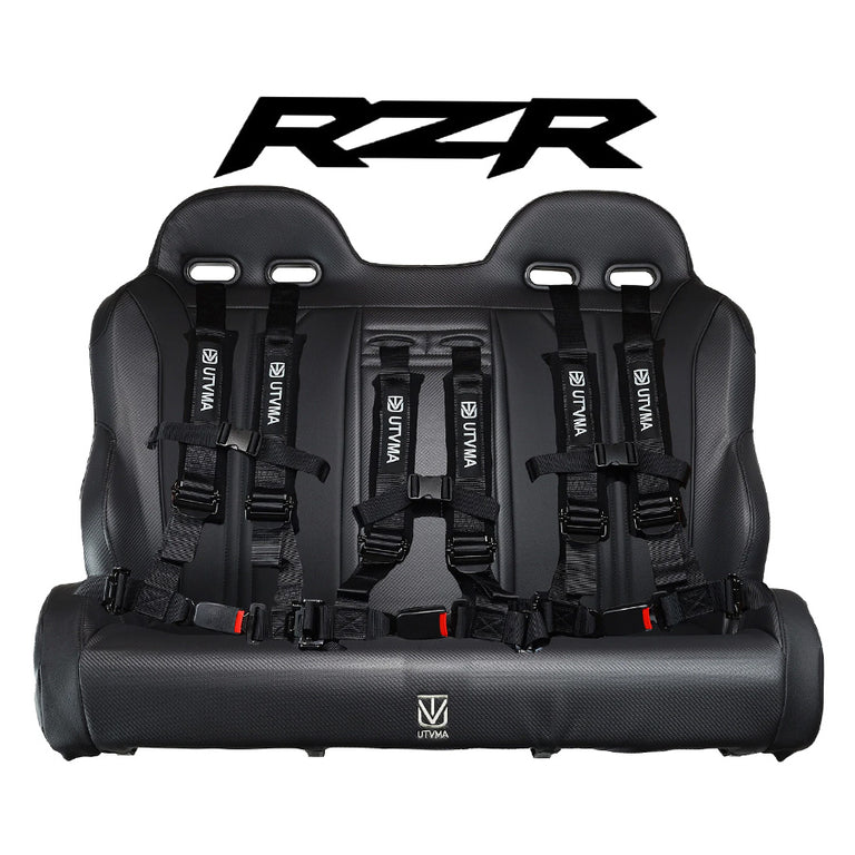 RZR 900/800 Rear Bench Seat W Harnesses (2010-2014) – UTV Accessories