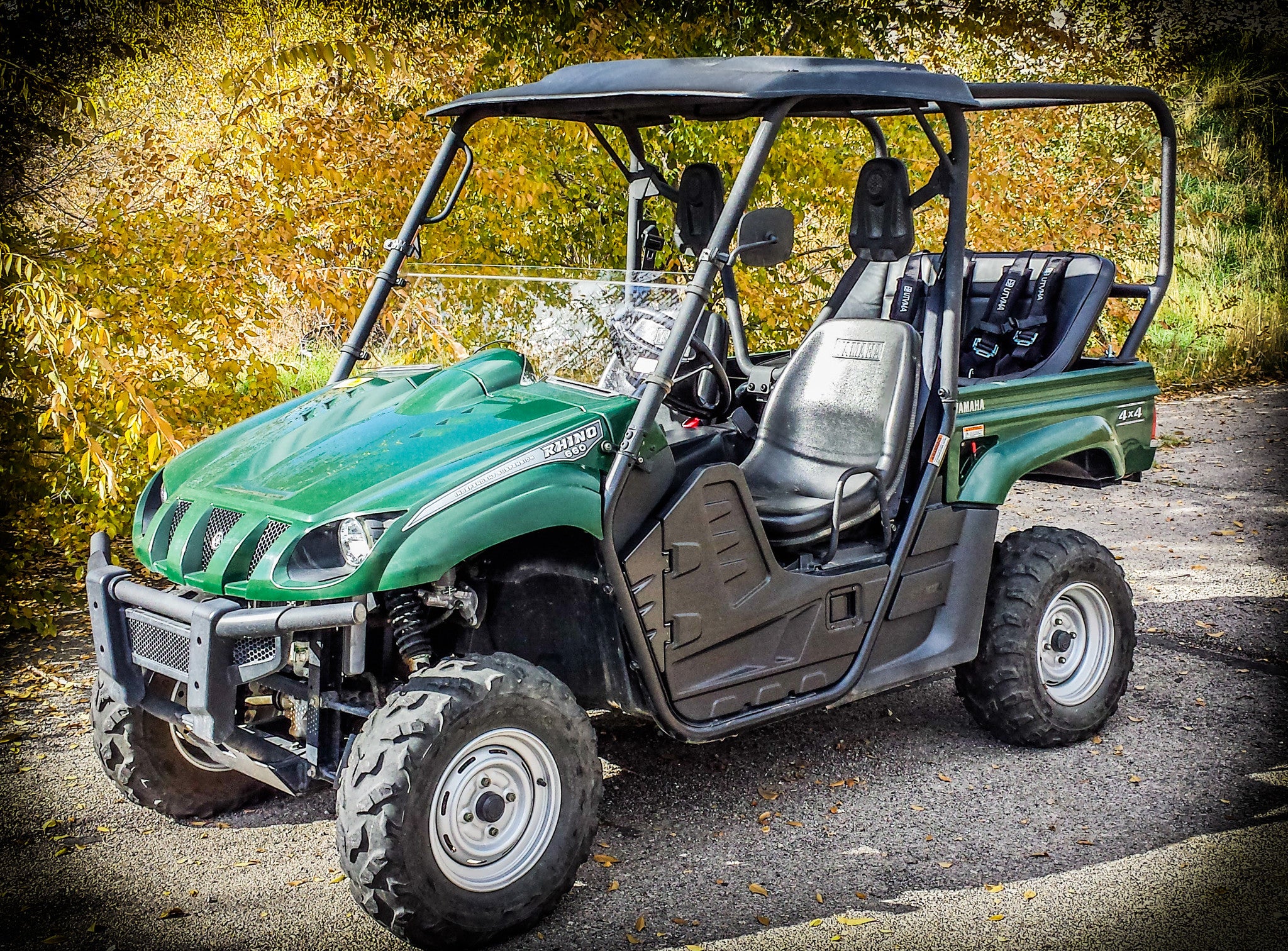 Yamaha Rhino Backseat and Roll Cage Kit (2004-2013) | UTV Accessories