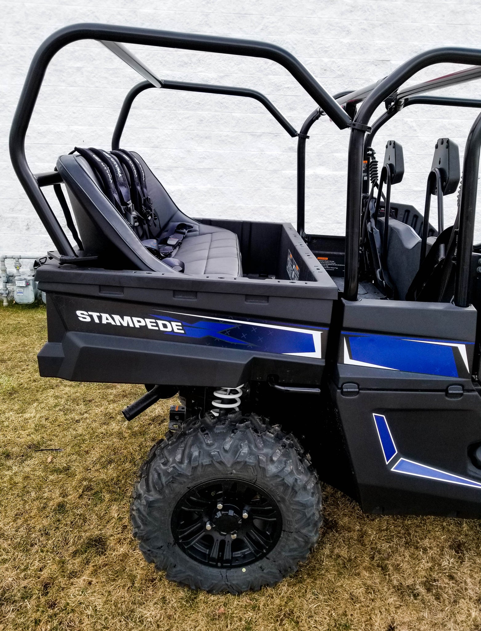 Textron Stampede 4 Back Seat and Roll Cage Kit (2018-2021) | UTV ...