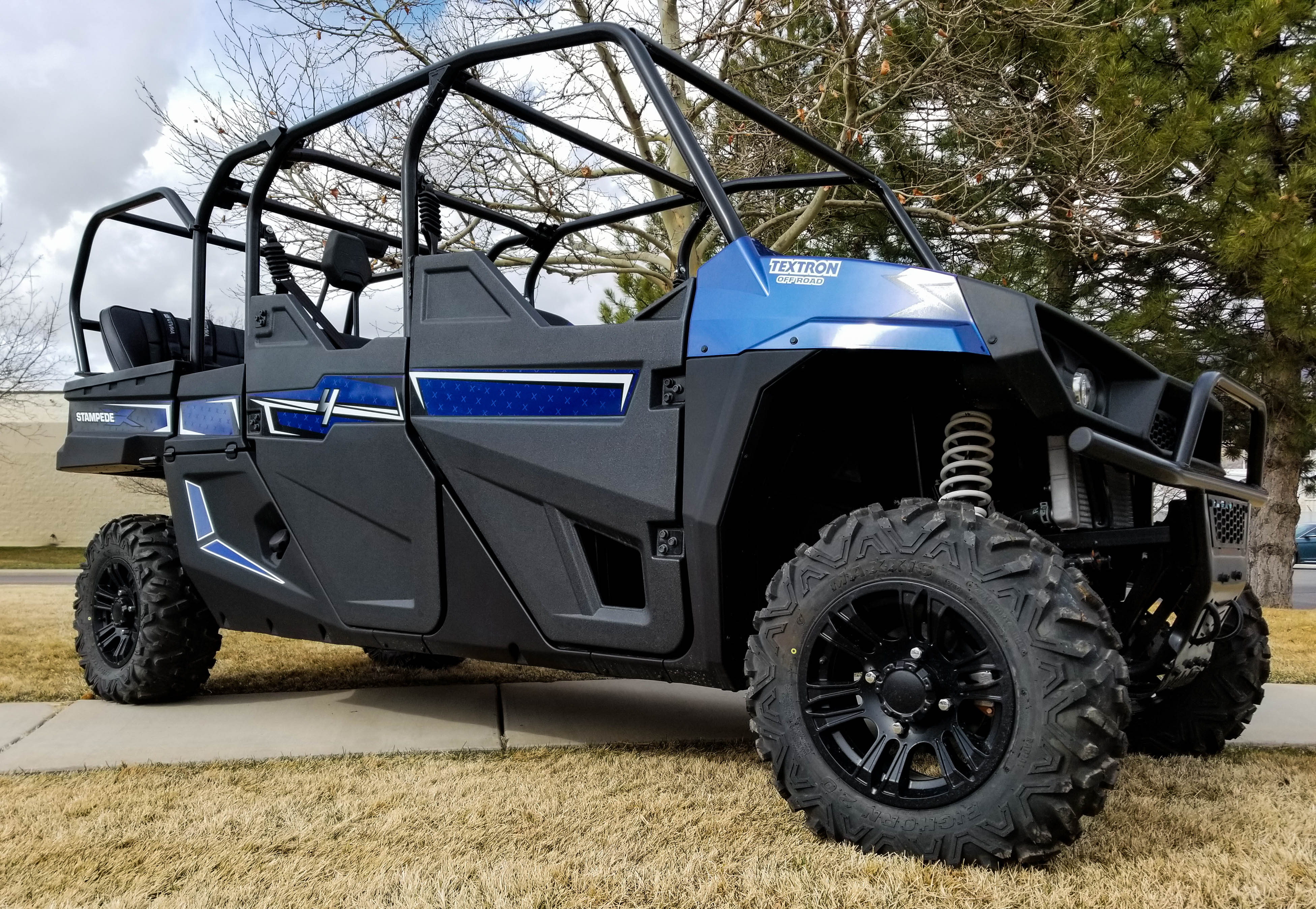 Textron Stampede Side-by-Side 4 Back Seat & Roll Cage Kit – UTV Accessories