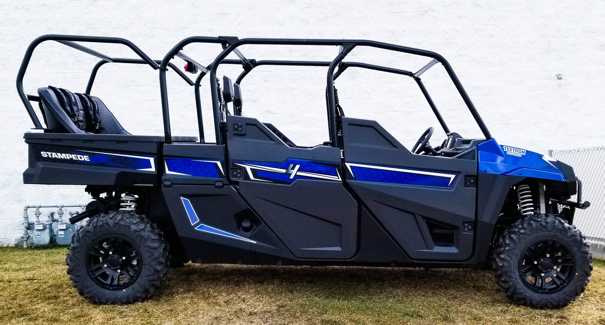 Textron Stampede 4 Back Seat and Roll Cage Kit (2018-2021) | UTV ...