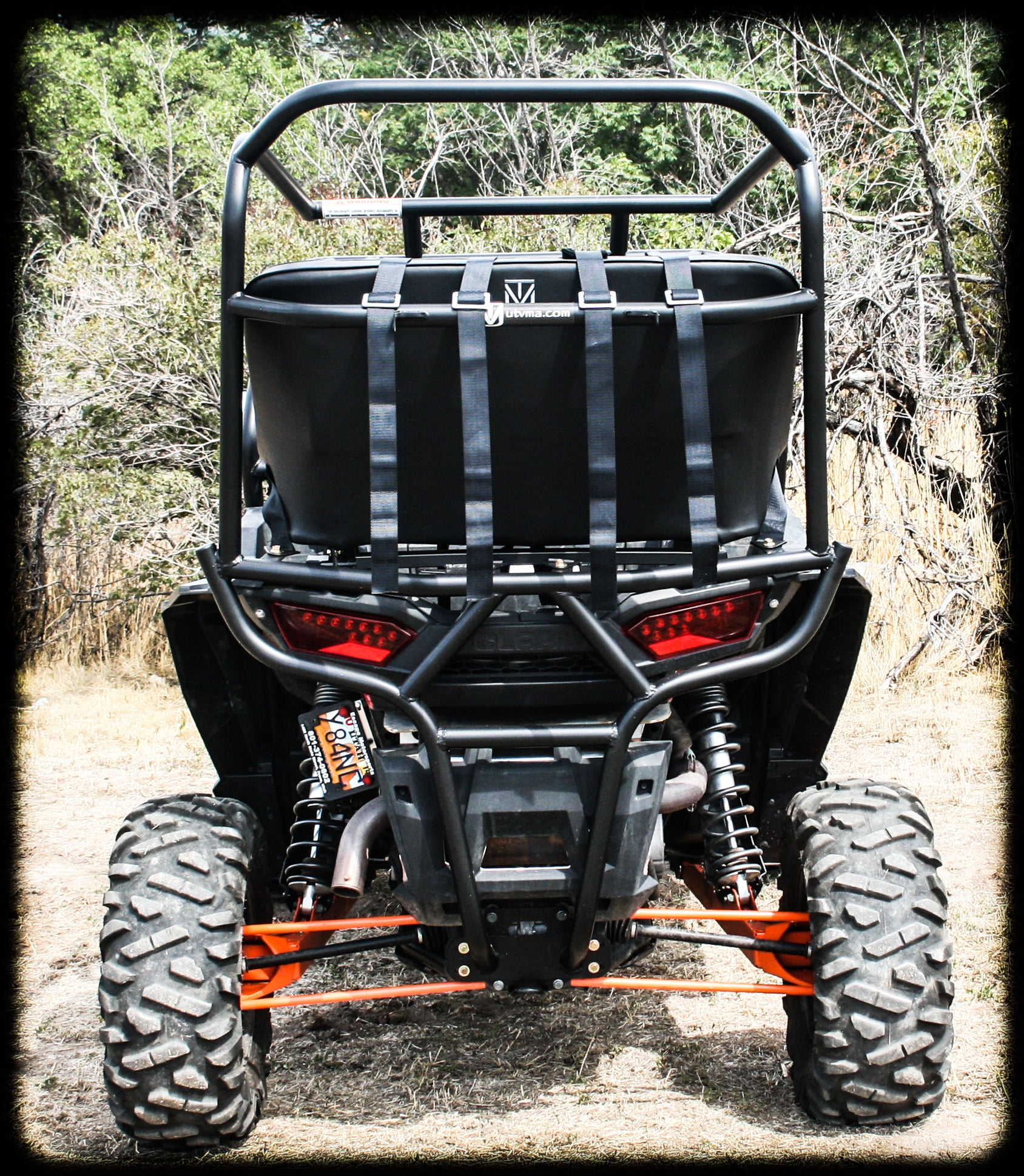 Polaris RZR Roll Cage Kit and Backseat - RZR 1000 Accessories – UTV ...