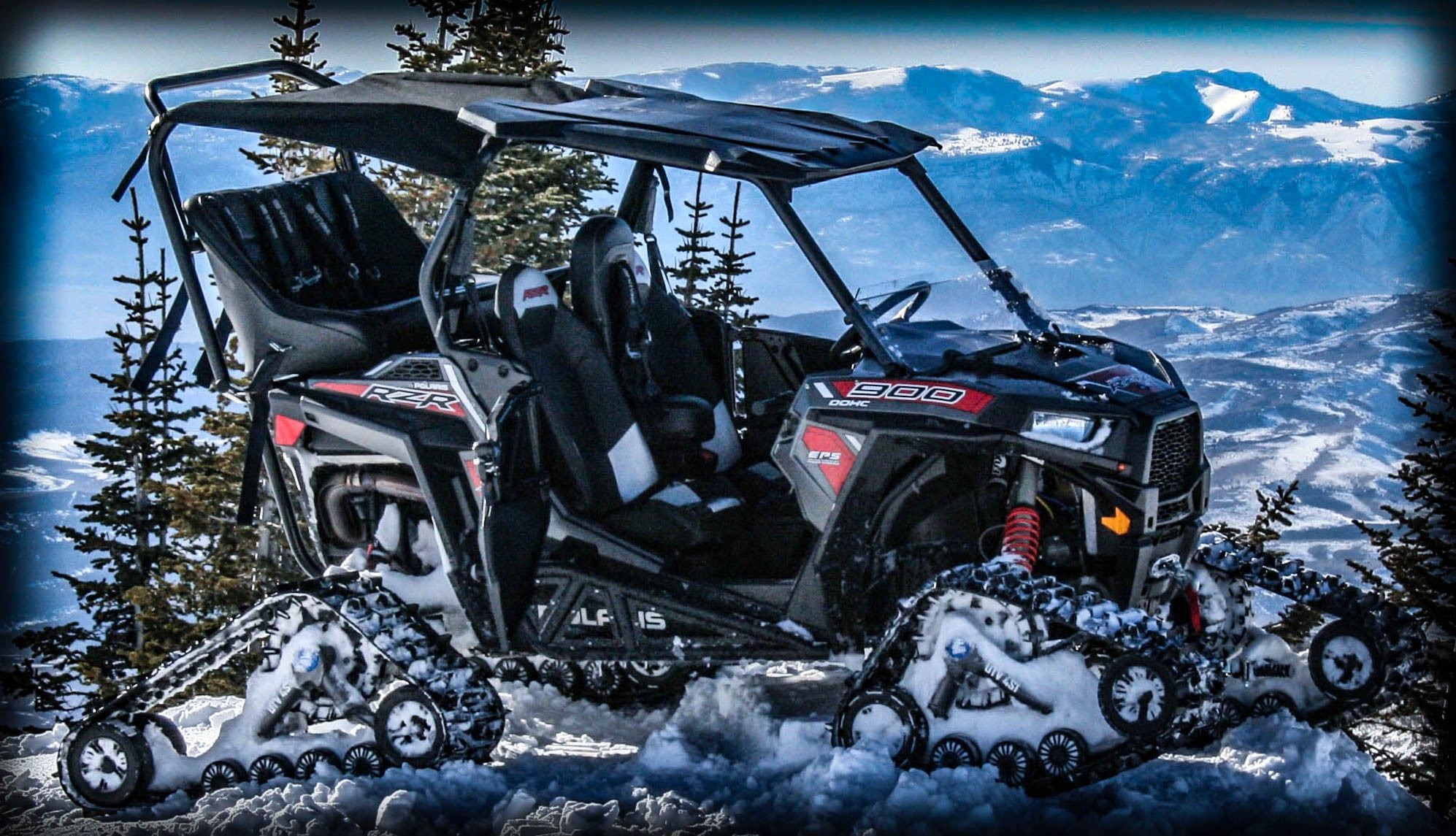 RZR 900 Rear Soft Top 2015-2020 – UTV Mountain Accessories